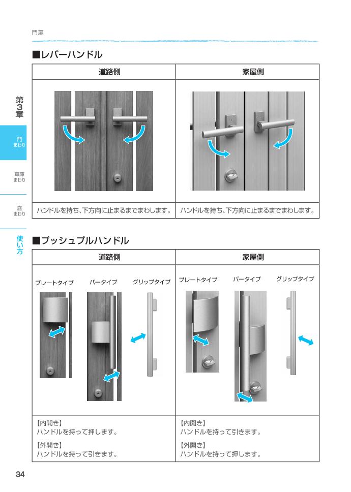 使い方・お手入れガイド｜門扉（手動錠）ID268｜使い方 - YKK AP株式会社