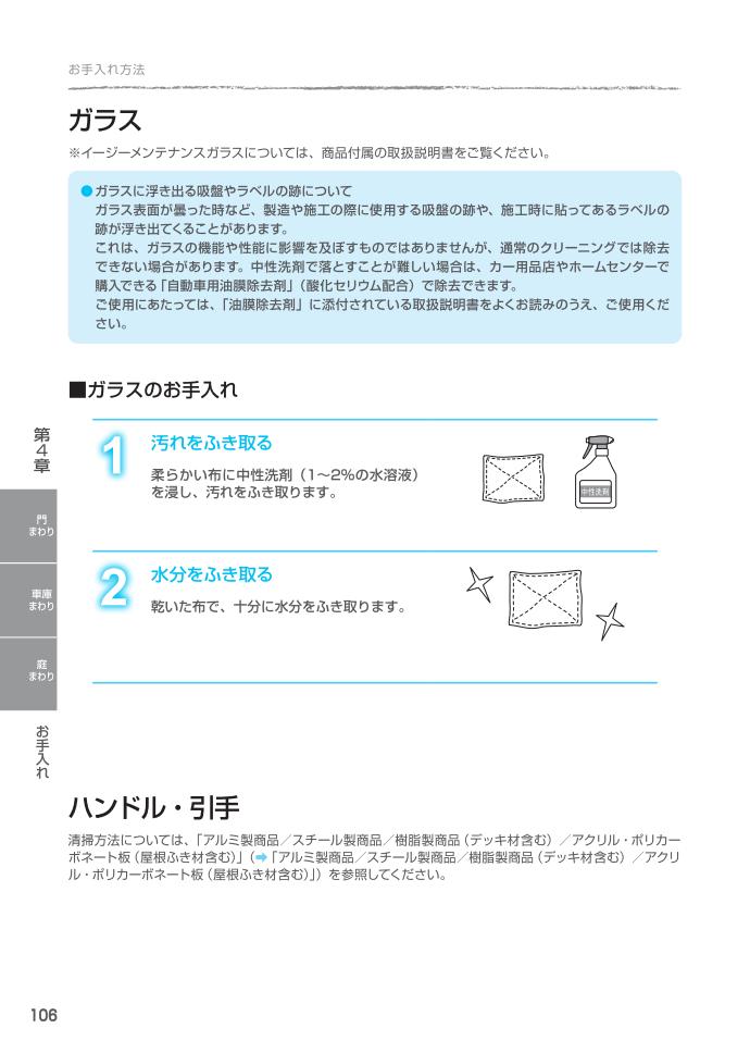 使い方・お手入れガイド｜門扉（手動錠）ID268｜お手入れ・調整方法 - YKK AP株式会社
